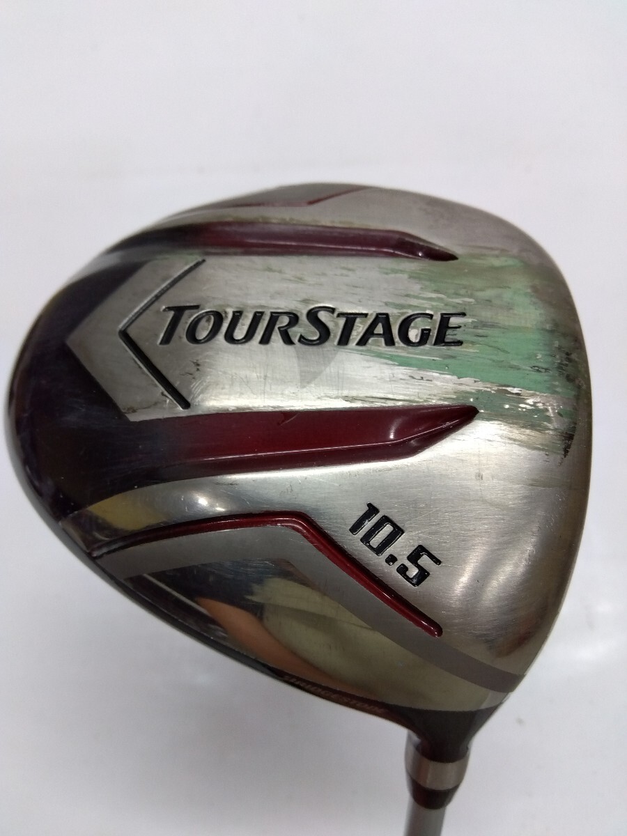 Yahoo!オークション - BRIDGESTONE TOURSTAGE V002 1W 10.5度 flex R ...