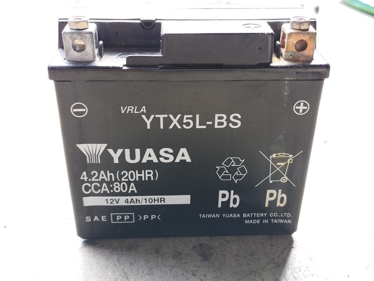 Yahoo!オークション - YTX5L-BS YUASA 台湾ユアサ GTX5L-BS FTX5L-BS ...