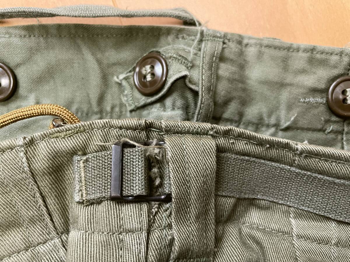 Yahoo!オークション - 50s 超希少 USMC M51 フィールド パンツ Small S...