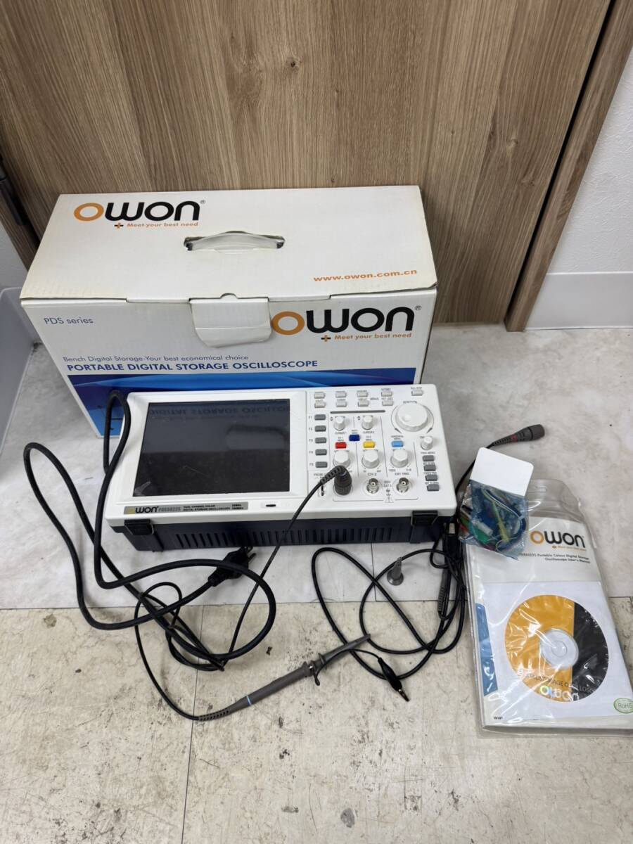 Yahoo!オークション - F813 1円～ OWON 2CHデジタルオシロスコープ PDS...