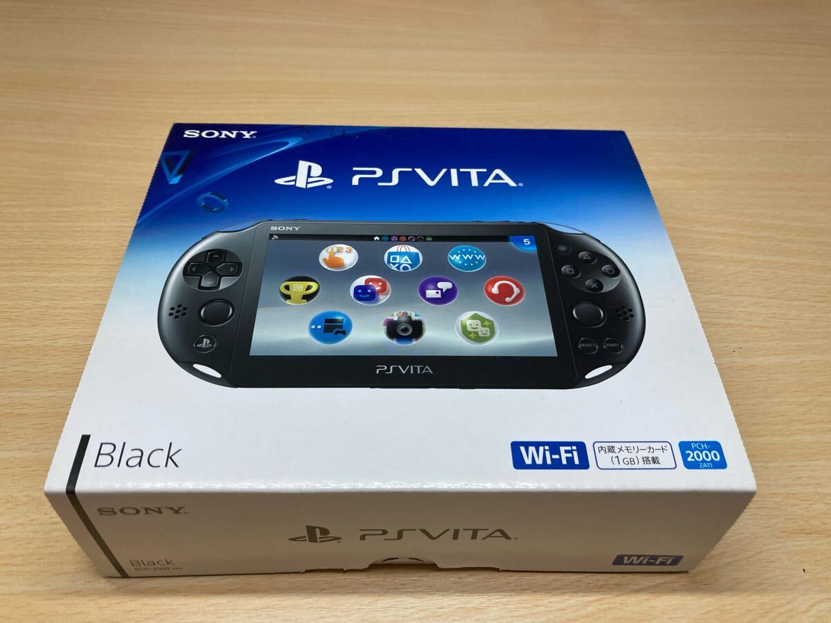 Yahoo!オークション - 新品同様 PSVITA2000ブラック 付属品あり SONY ...