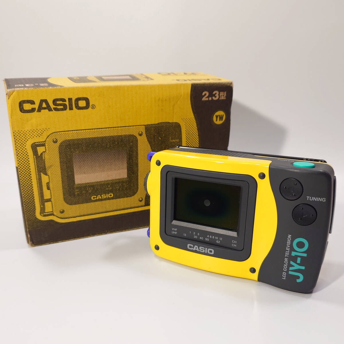 Yahoo!オークション - CASIO カシオ JY-10 LCD COLOR TELEVISION カラ...