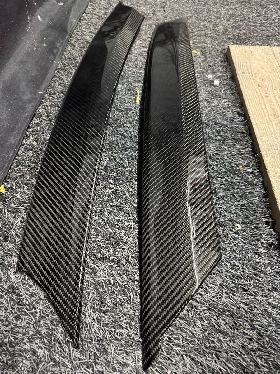 Yahoo!オークション - R35 GTR GT-R カーボン ピラーガーニッシュ
