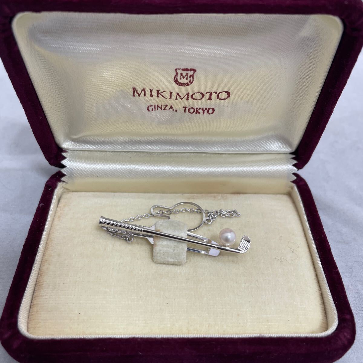 MIKIMOTO ミキモトパール ネクタイピン ゴルフクラブ シルバー(その他)｜売買されたオークション情報、yahooの商品情報をアーカイブ公開 - オークファン（aucfan.com）