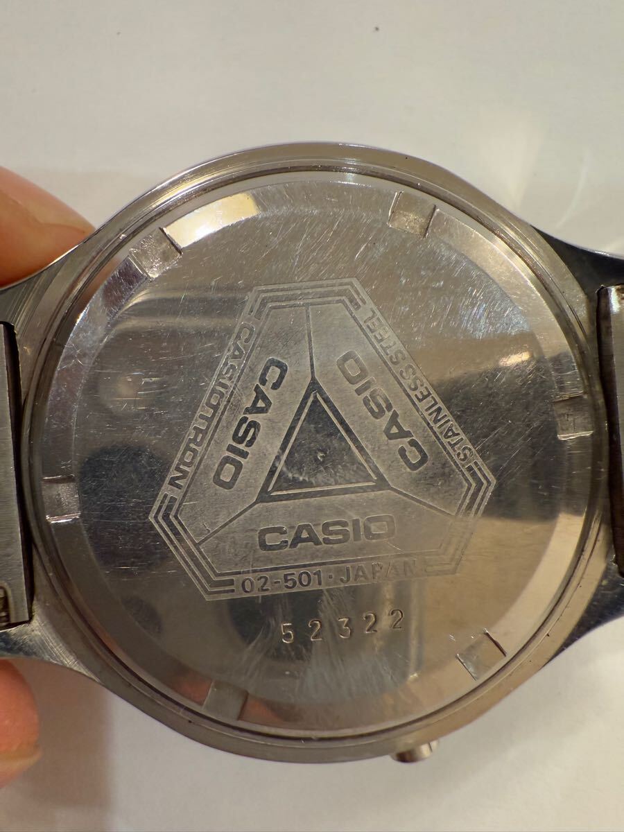 CASIO CASIOTRON 02-501 カシオトロン メンズクォーツ 腕時計 CASIO CASIOTRON 02-501 カシオトロン メンズクォーツ 腕時計