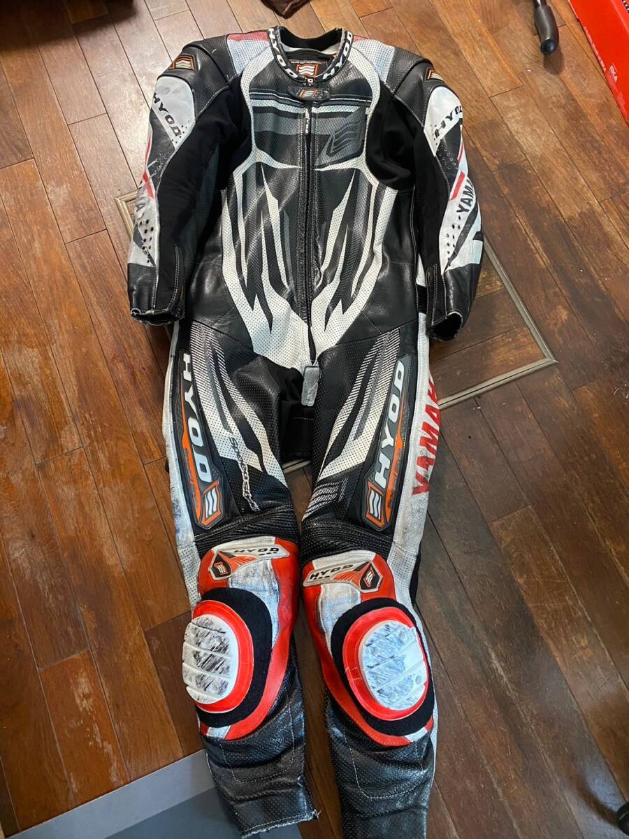 Yahoo!オークション - ヒョウドウ レーシングスーツ MW2サイズ ヤマハ...