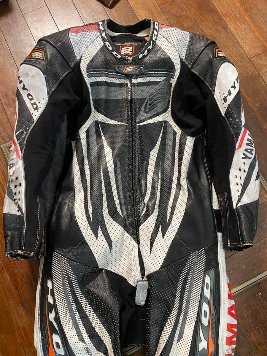 Yahoo!オークション - ヒョウドウ レーシングスーツ MW2サイズ ヤマハ...