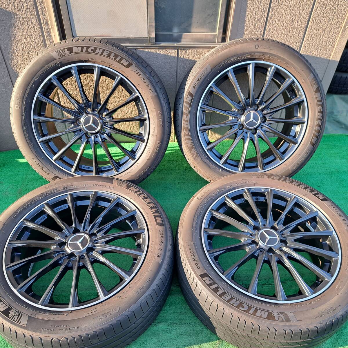 Yahoo!オークション - メルセデスベンツ 社外 EURO TECH 18×7.5J P112...