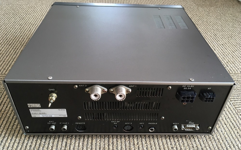 Yahoo!オークション - Kenwood TS-870S SO2温度補償水晶付 おまけRCP