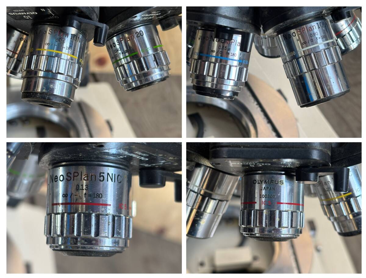 Yahoo!オークション - OLYMPUS BH2-UMA Neo S Plan 0.13 0.55 0.9 0.2...