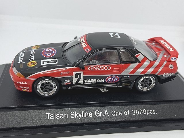 Yahoo!オークション - EBBRO エブロ 1/43 タイサン スカイライン R32 G...