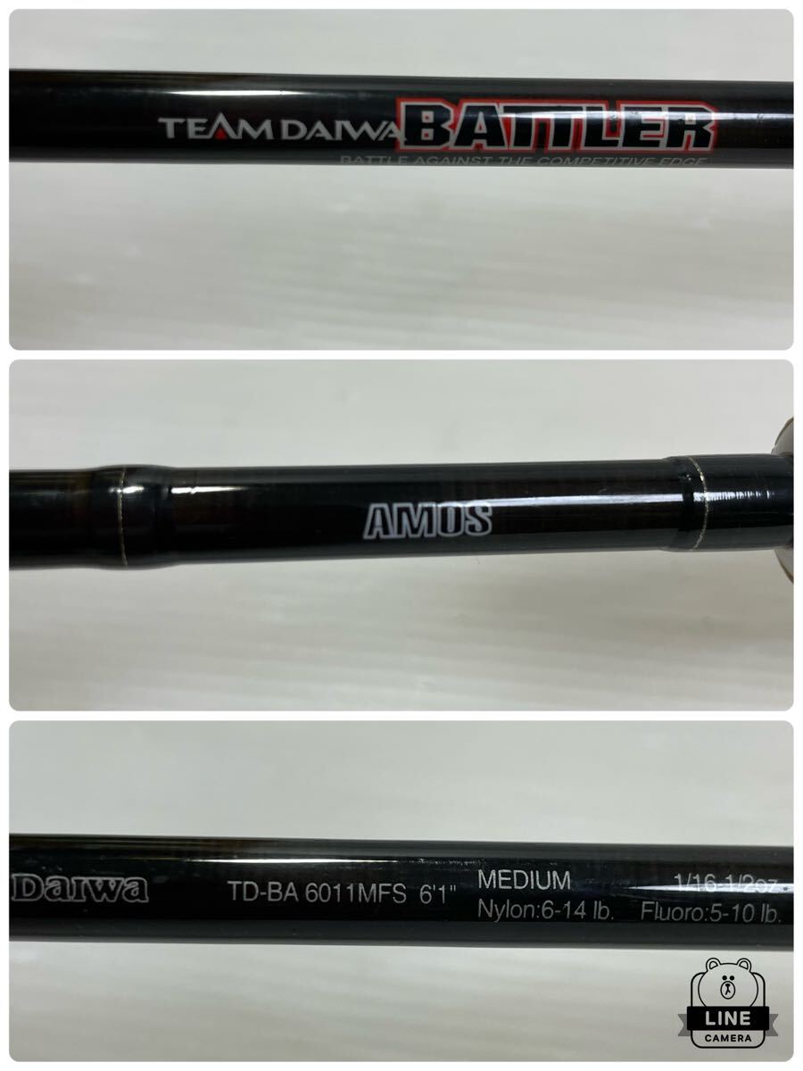 Yahoo!オークション - G99 ダイワ バトラー AMOS TD-BA 6011MFS / 久...