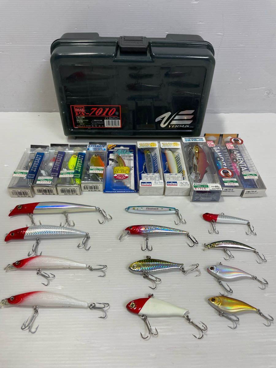Yahoo!オークション - H42 ルアーセット バーサス タックルボックス ...