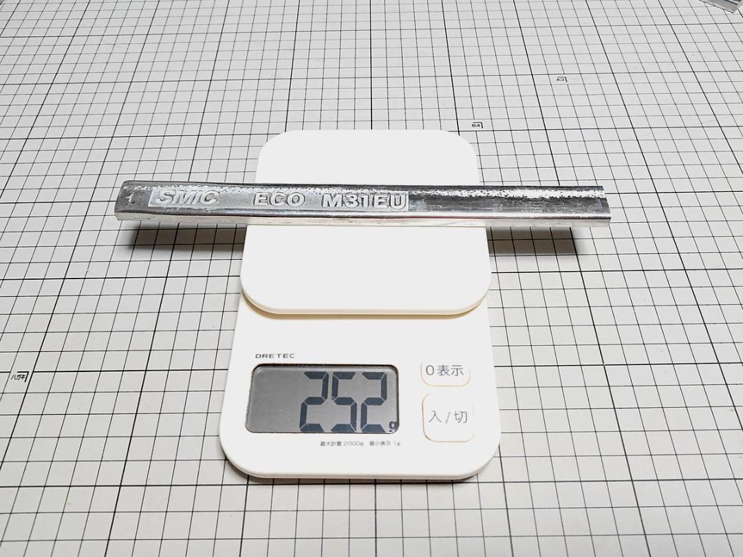 Yahoo!オークション - 高級 ピューター 錫 インゴット 252g 銀入り sil...