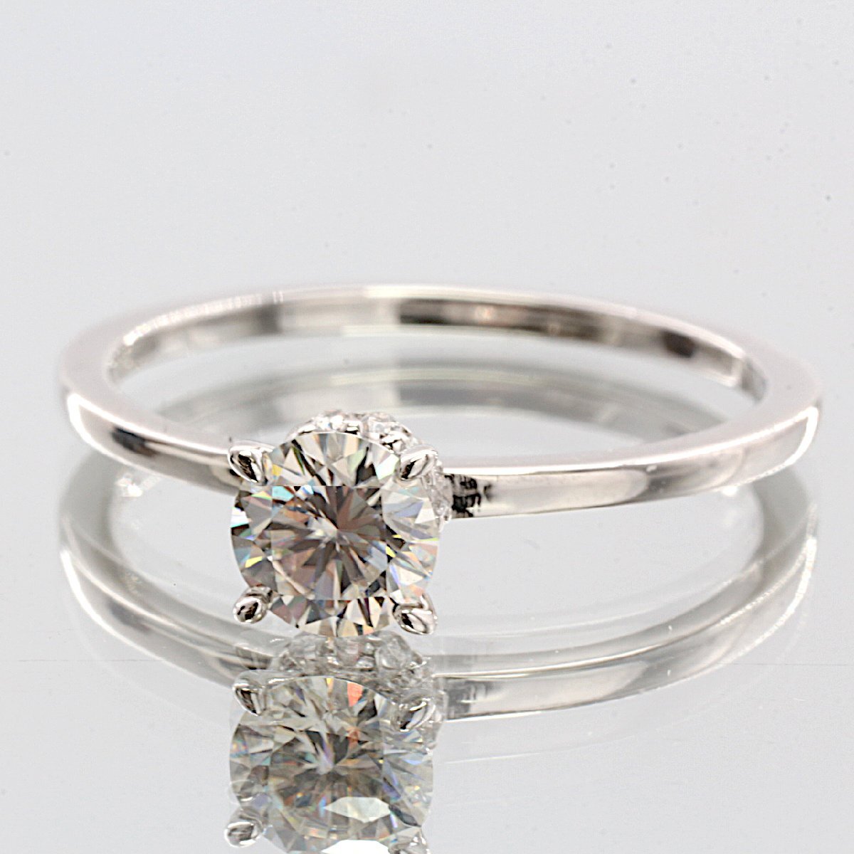 Yahoo!オークション - 6721 KRKC&CO 指輪 リング モアサナイト S925 約...