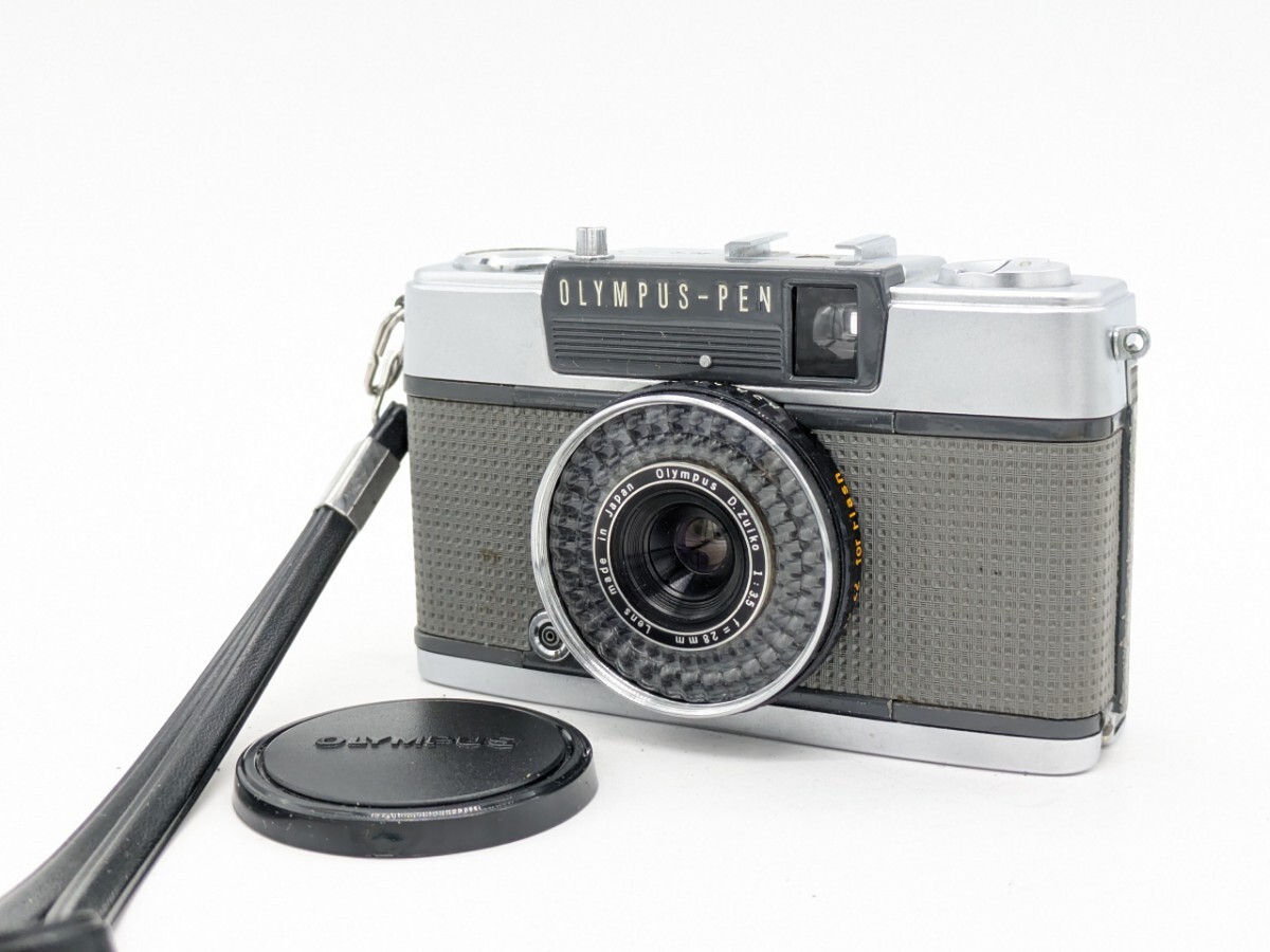 Yahoo!オークション - 美品 完動品 OLYMPUS PEN-EE2 フィルムカメラ ハ...