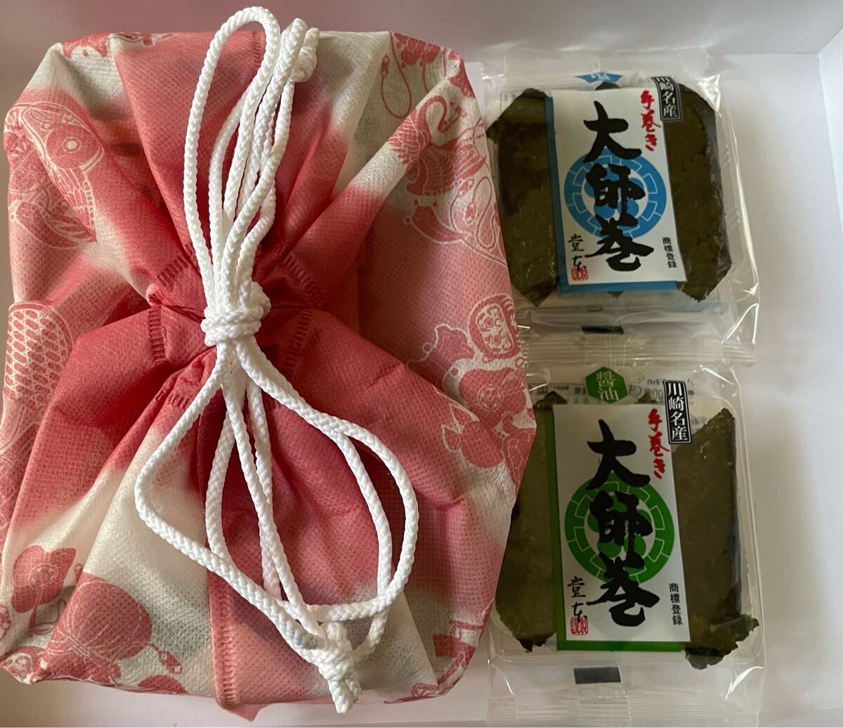 Yahoo!オークション - 送料無料川崎名産大師巻3本入4袋巾着MIX1箱大師...