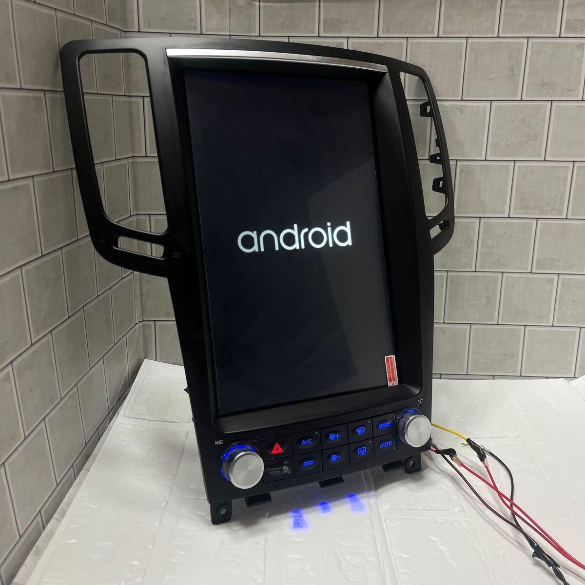 Yahoo!オークション - 日産 スカイライン クーペ CKV36 Androidナビ テ...