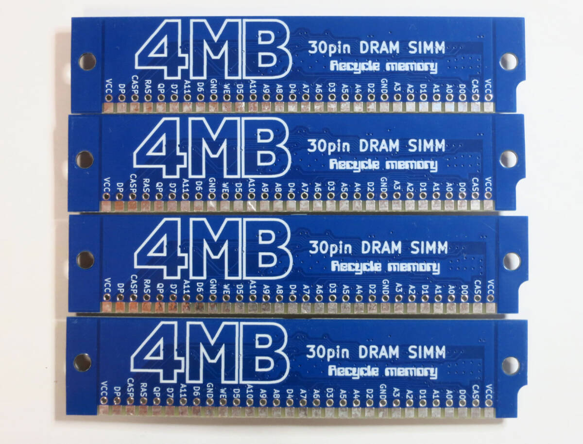 Yahoo!オークション - 30pin SIMM 4MB 4枚セット