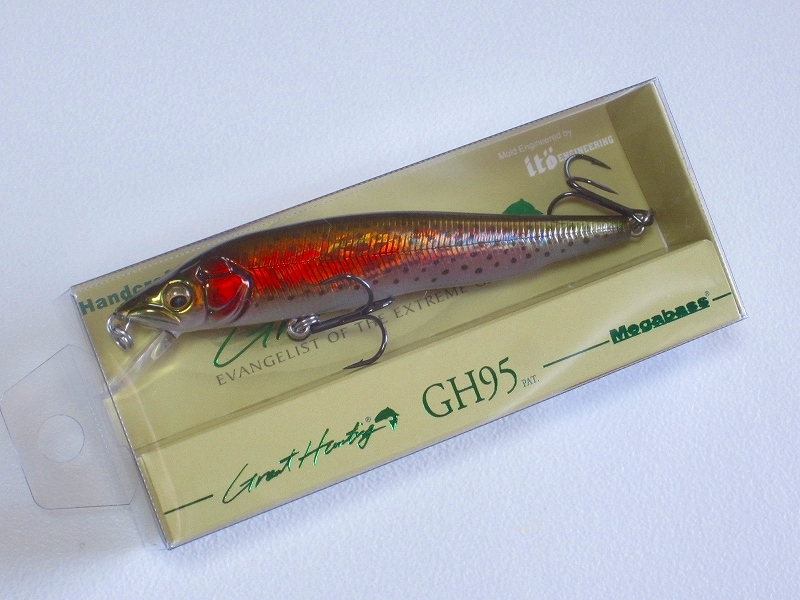 Yahoo!オークション - メガバス GH95 限定ワイルドトラウトカラー GGワ...