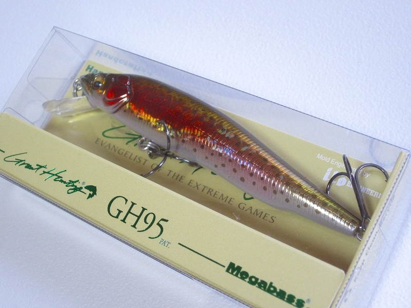 Yahoo!オークション - メガバス GH95 限定ワイルドトラウトカラー GGワ...