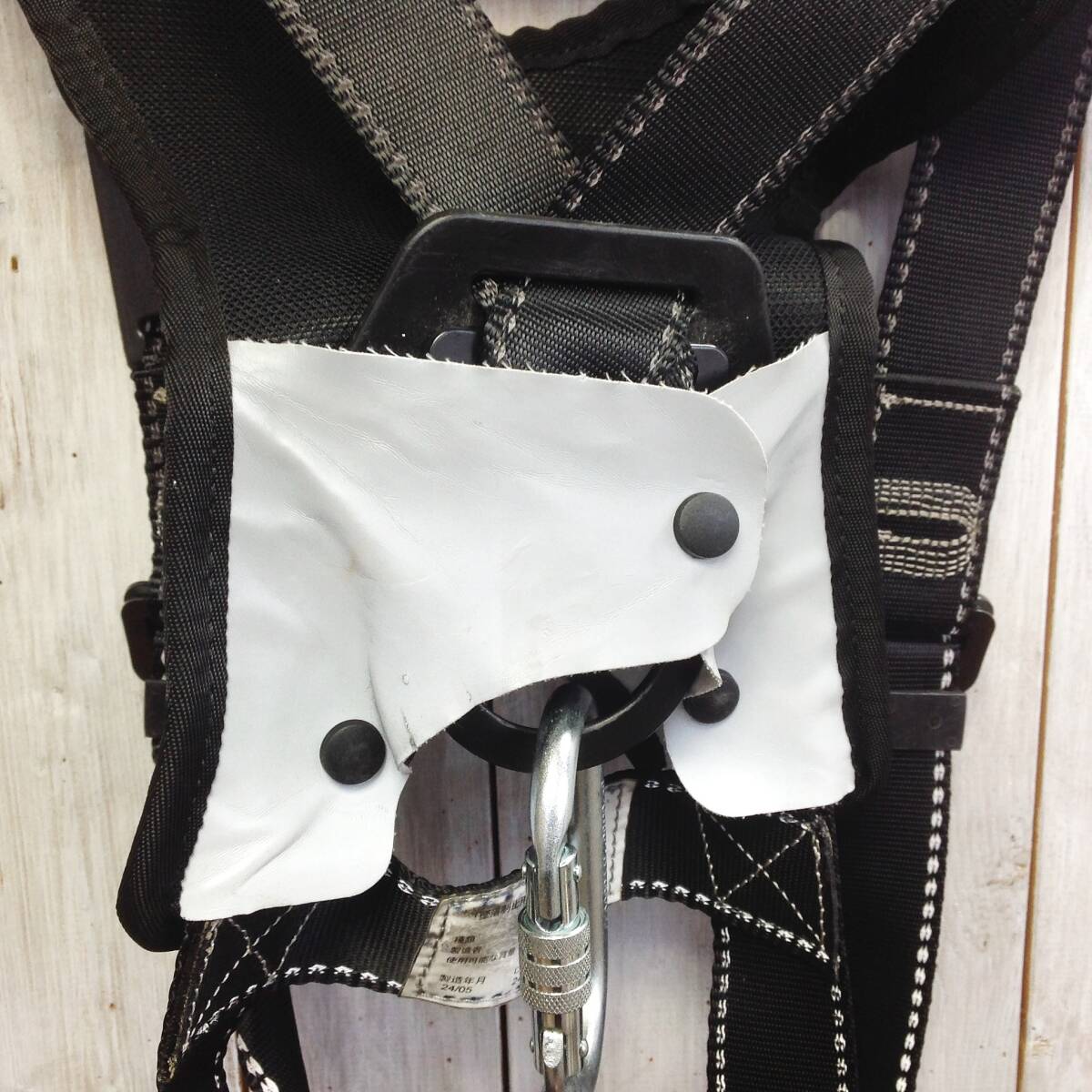 RH-2166 品 TT TRSMIMA フルハーネス ダブルランヤードセット EJP01 サイズM/L 製造年月 24/05 墜落制止用器具の規格 適合品(安全帯)｜売買されたオークション ...