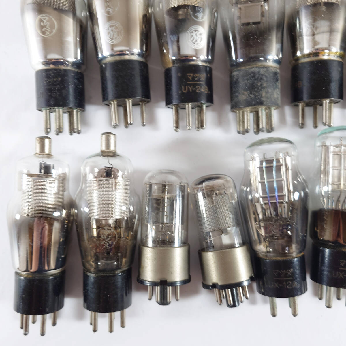 Yahoo!オークション - 【ジャンク】 真空管 まとめ売り マツダ UY-24B ...