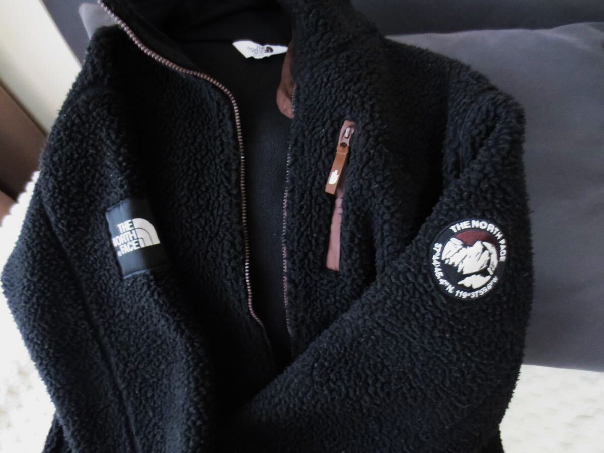 Yahoo!オークション - ノースフェイス ボアジャケット Mサイズ 黒