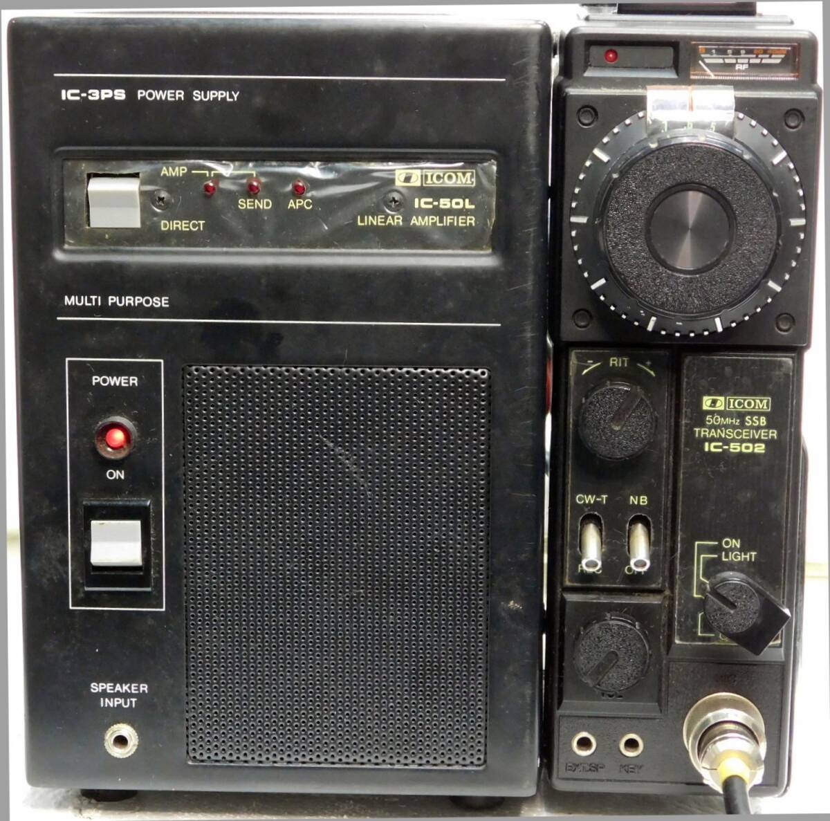 Yahoo!オークション - IC－502 50MhzSSBトランシーバー動...