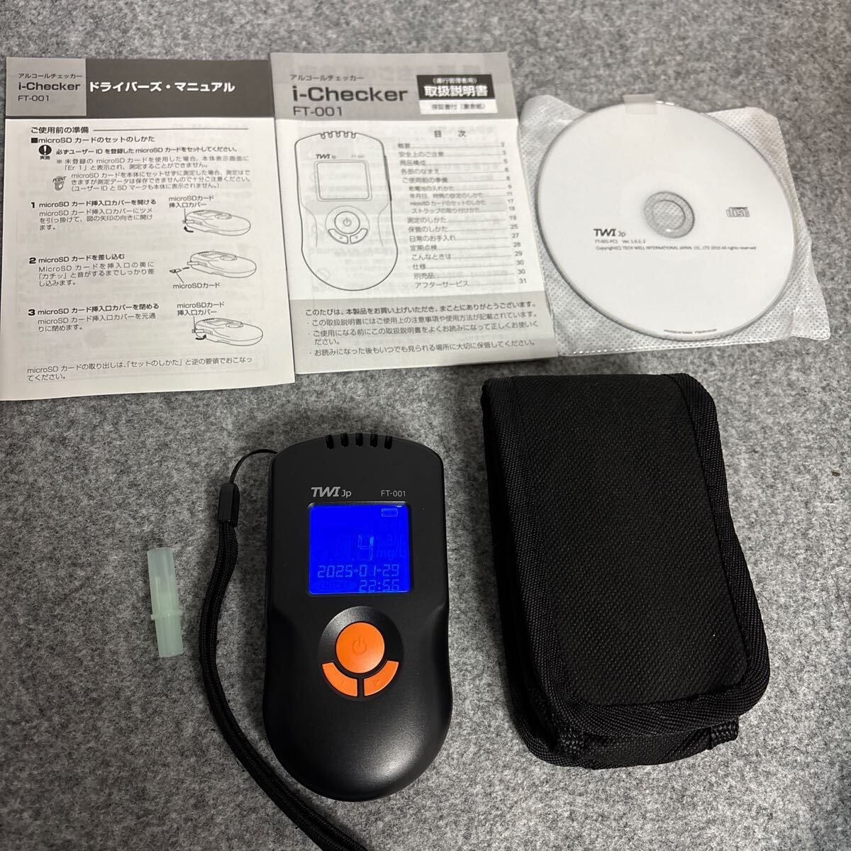 Yahoo!オークション - T219 動作確認済 TWI.JP 業務用 アルコールチェ...