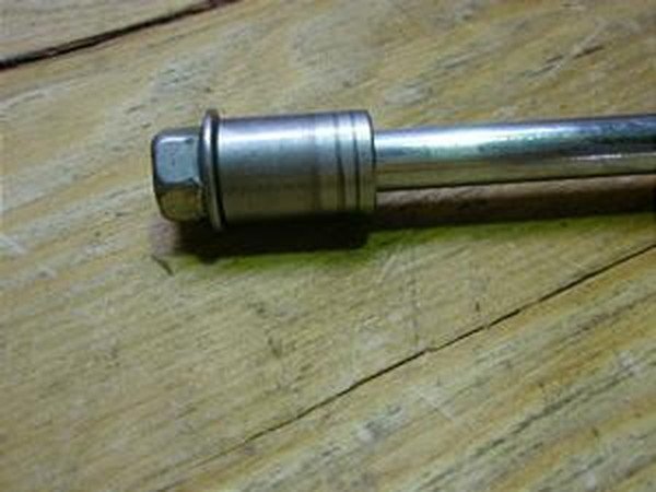 Yahoo!オークション - KE3060 ビーノ50 フロントアクスルシャフト 5AU-...