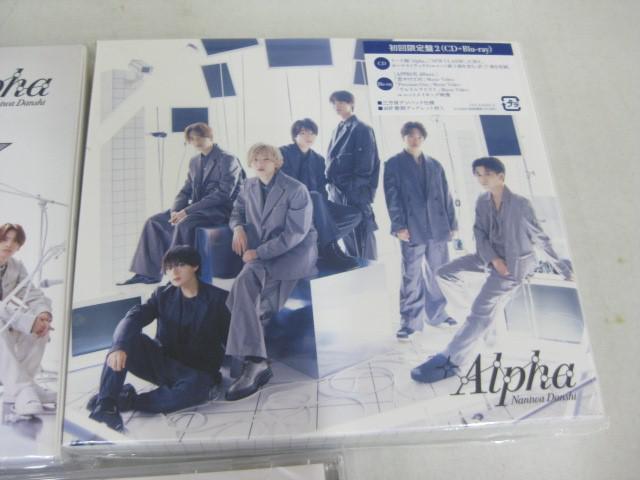 Yahoo!オークション - 【未開封 同梱可】 なにわ男子 CD+Blu-ray +Alph...