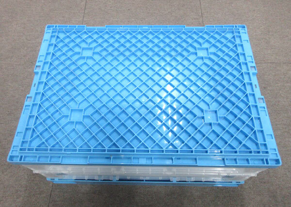 Yahoo!オークション - 送料300円(税込) oi423 ASKUL 折りたたみコンテ...