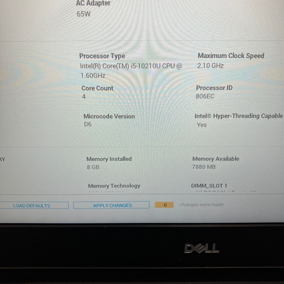Yahoo!オークション - T44 DELL Vostro 5490 P116G Core i5 10210U メ...