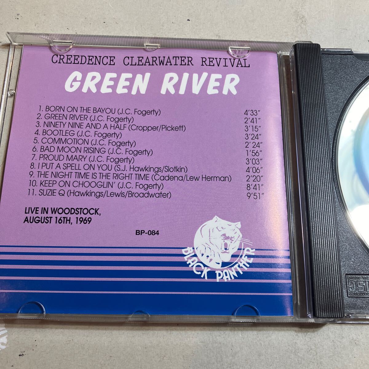 Yahoo!オークション - CD CREEDENCE CLEARWATER REVIVAL GREEN RIVER ...