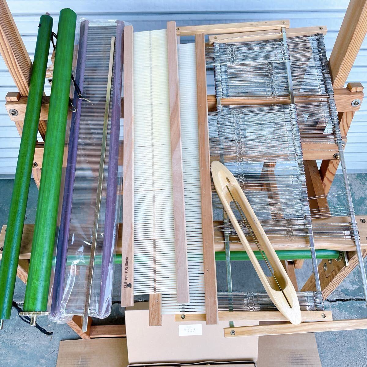 Yahoo!オークション - 直接お引き取り限定 堺精機産業 さをり 組立式 ...