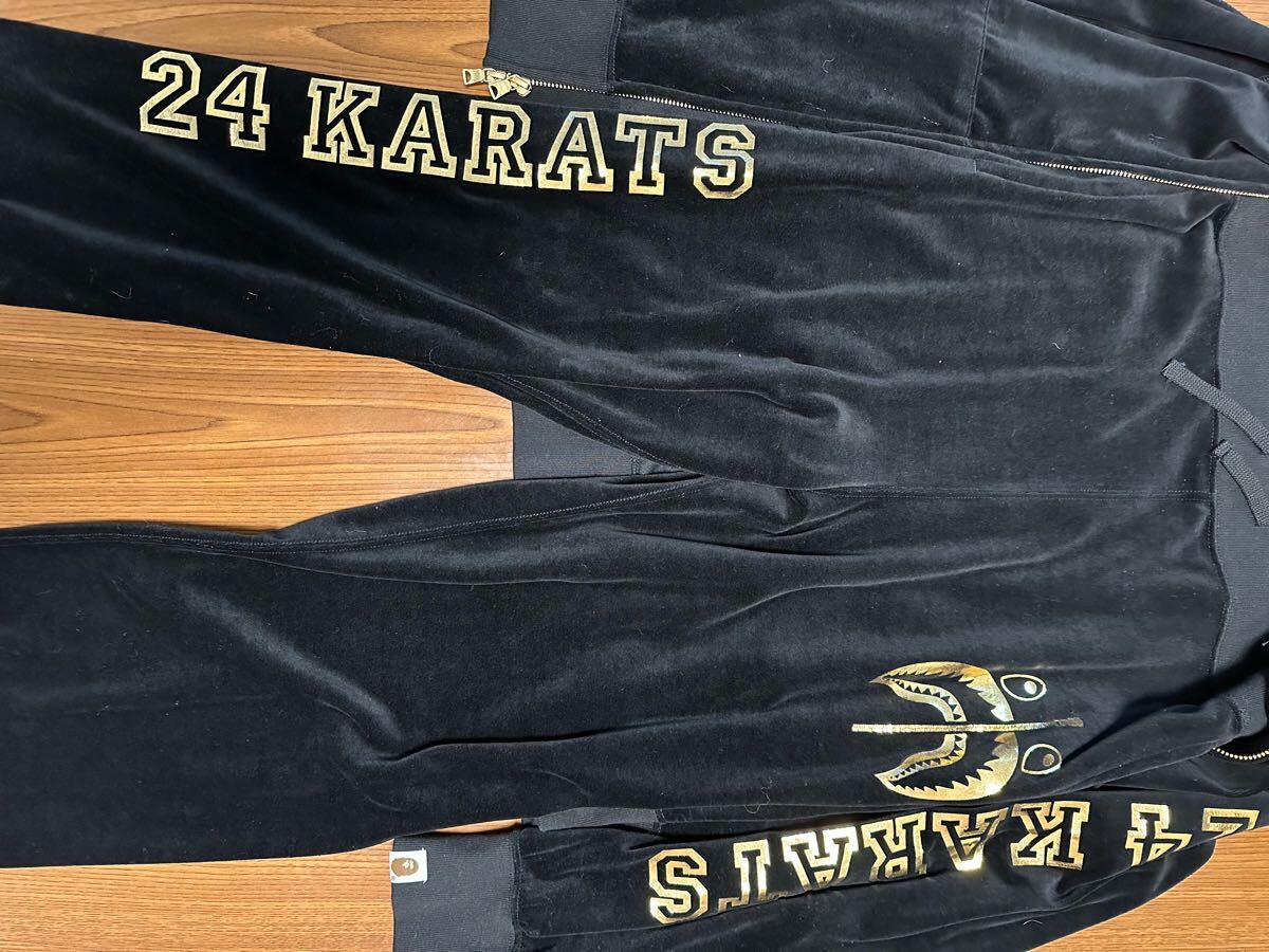Yahoo!オークション - APE×24KARATSコラボセットアップ L