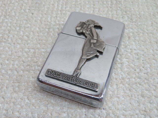Yahoo!オークション - Zippo 1935 VARGA GIRL オイルライター 1993年...