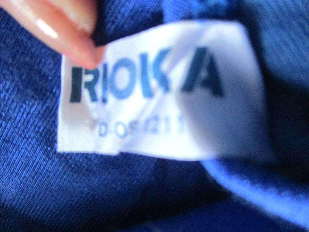 Yahoo!オークション - 保管品 Mサイズ RIOKA シルクの微光沢 半袖 レオ...