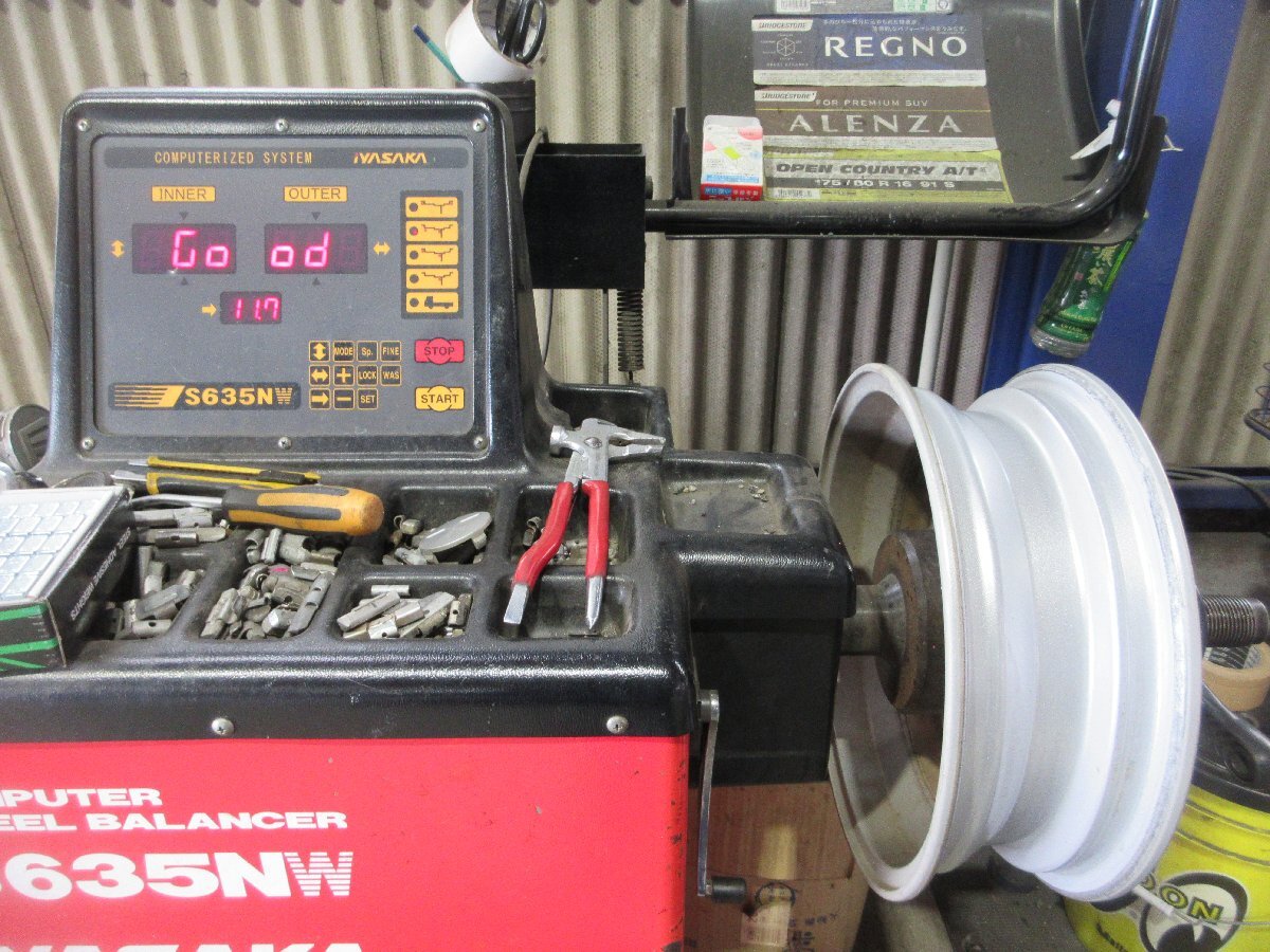 Yahoo!オークション - (R07/02/03) 14インチ 純正アルミホイール / 三...