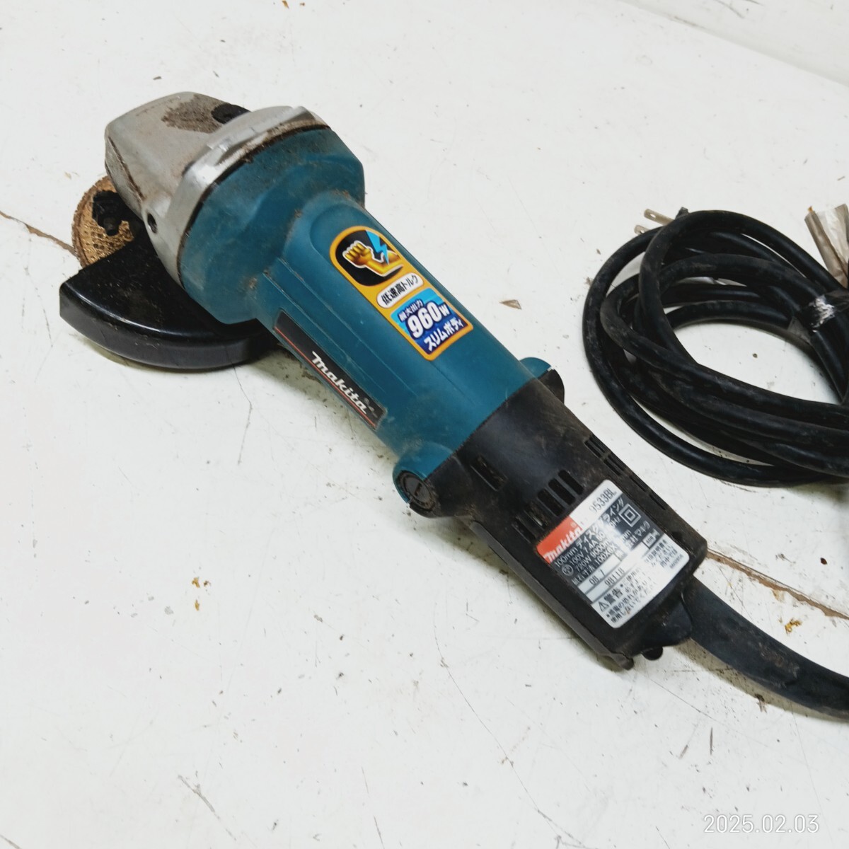 Yahoo!オークション - makita マキタ100mm ディスクグラインダ 9533BL