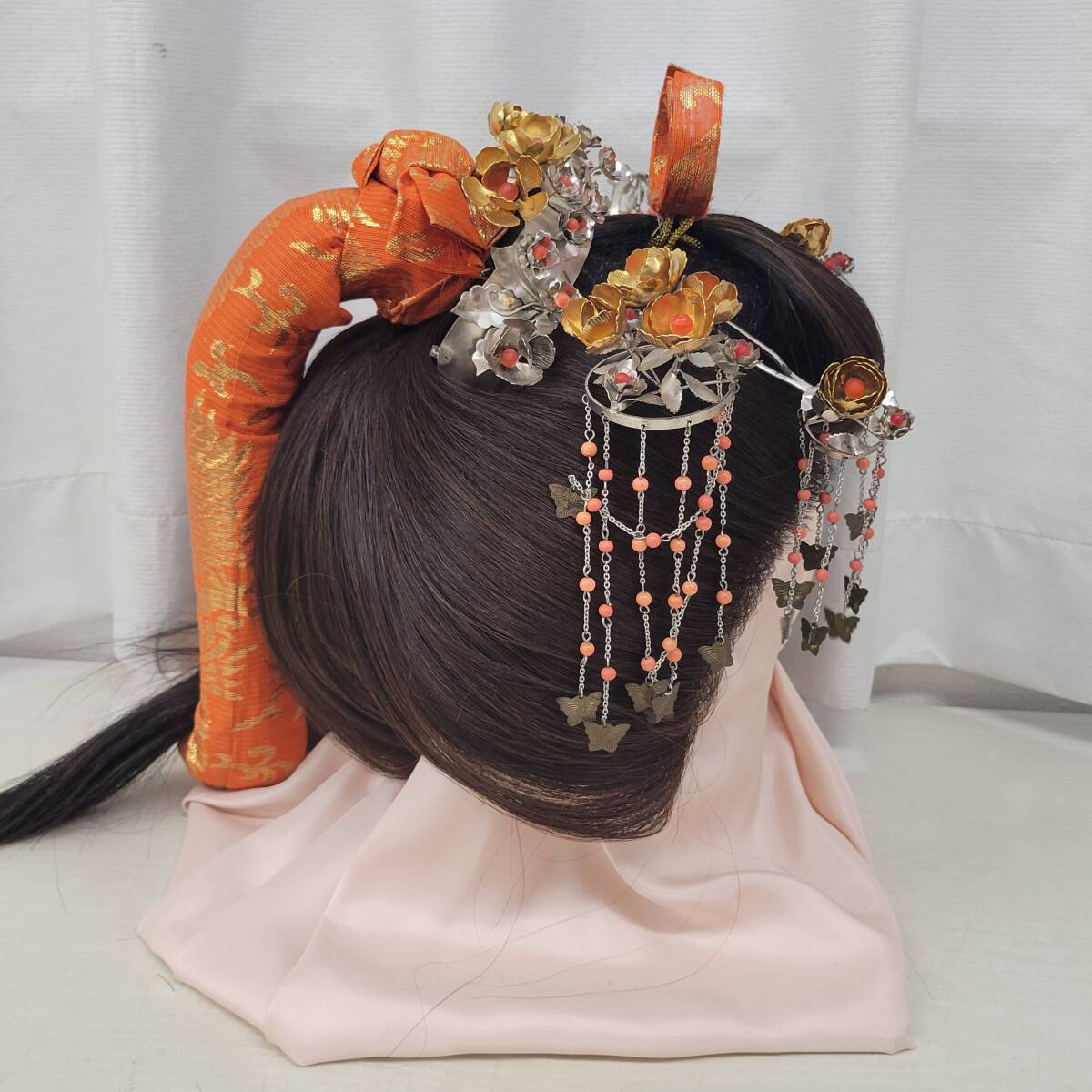 U0206-203□コレクター放出品 日本髪 かつら (258) 現代 花嫁 U0206-203□コレクター放出品 日本髪 かつら (258) 現代 花嫁