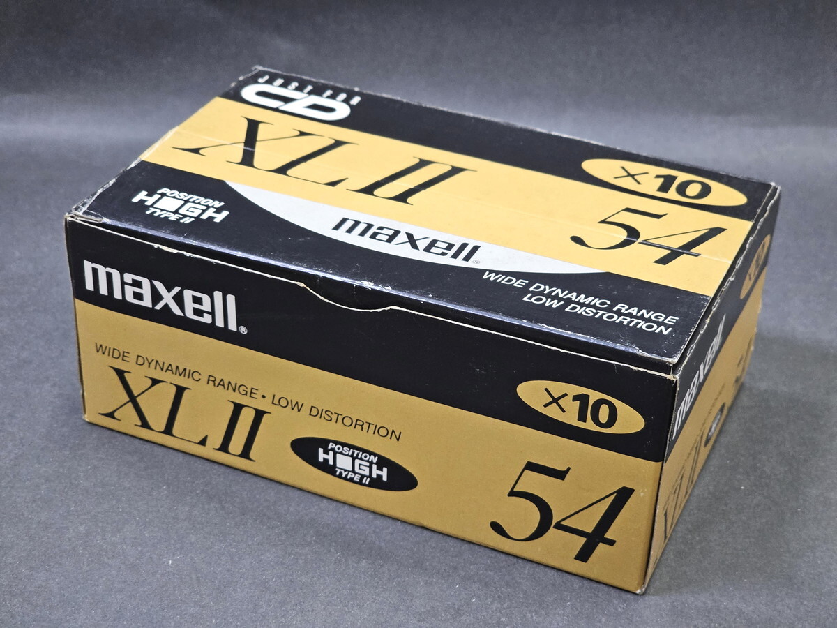 Yahoo!オークション - B019-6 maxell HIGH POSITION TYPEll XL ll 54 1...