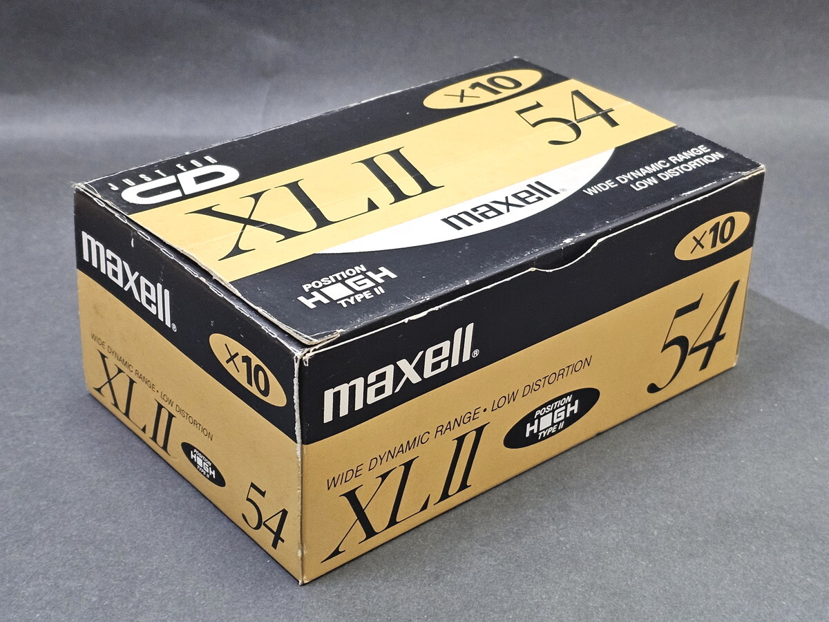 Yahoo!オークション - B019-6 maxell HIGH POSITION TYPEll XL ll 54 1...