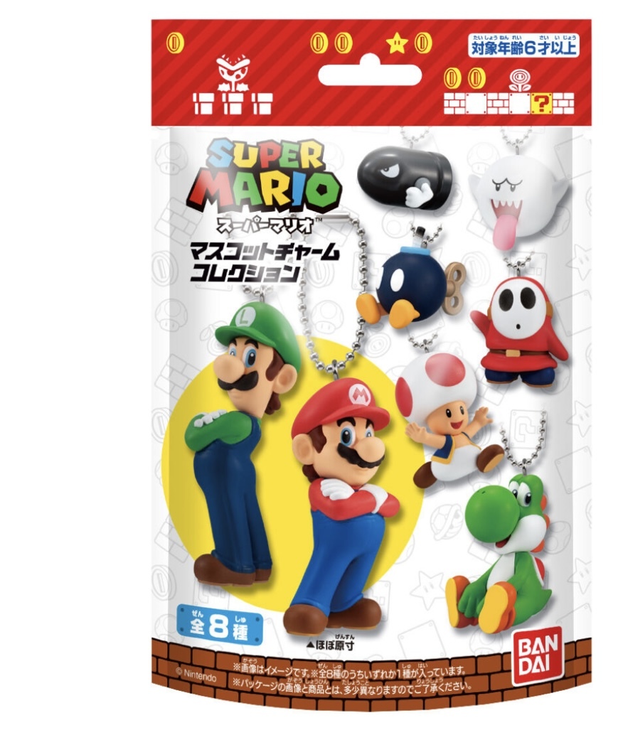 Yahoo!オークション - 新品 スーパーマリオ マスコットチャームコレク...