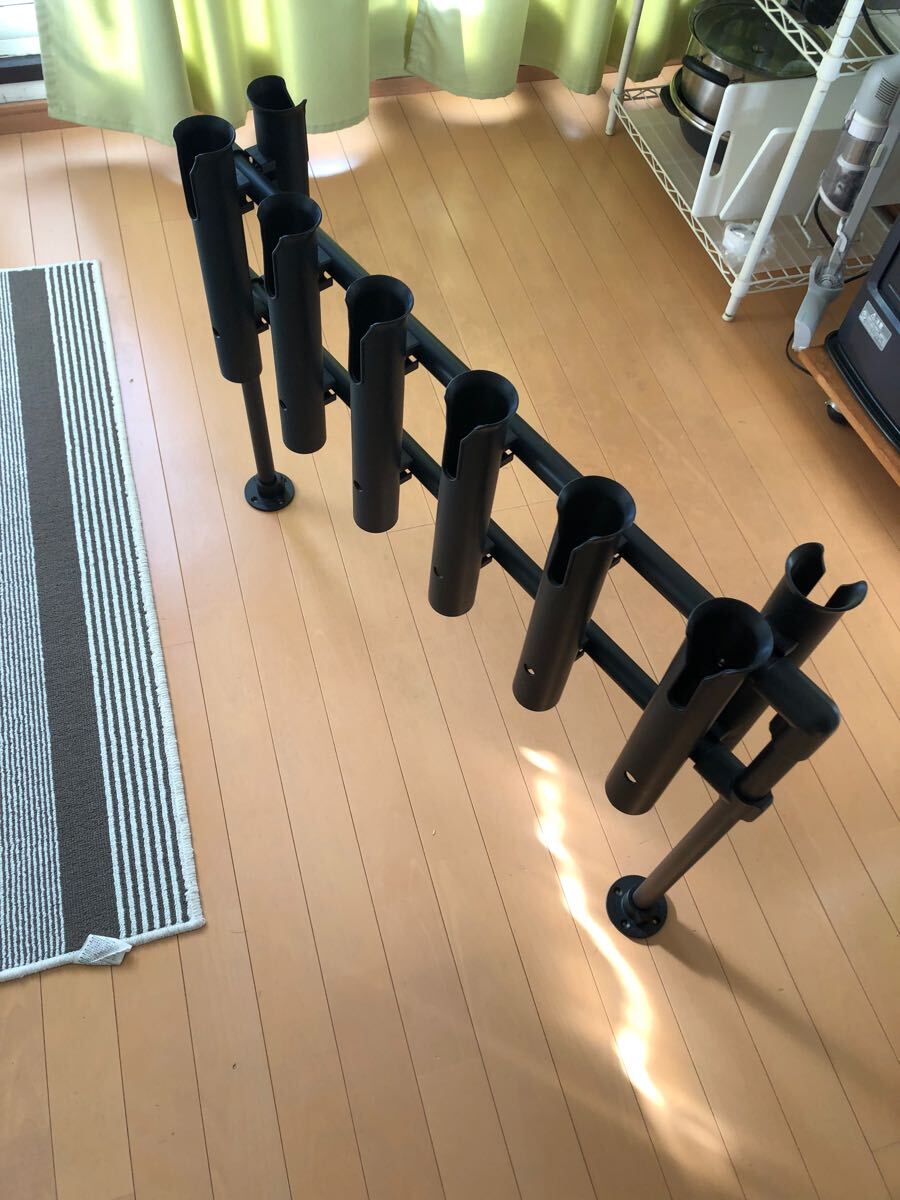 Yahoo!オークション - プレジャーボート 自作 ロッドホルダー 8本 HIVP...