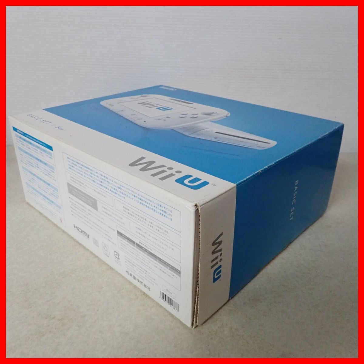 Yahoo!オークション - 動作品 WiiU 8GB 本体 ベーシックセット 箱説付 ...