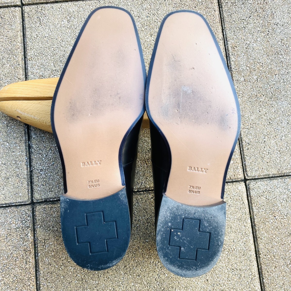 Yahoo!オークション - 極美品 バリー BALLY EU7.5 US8.5 約26cm 革靴 ...