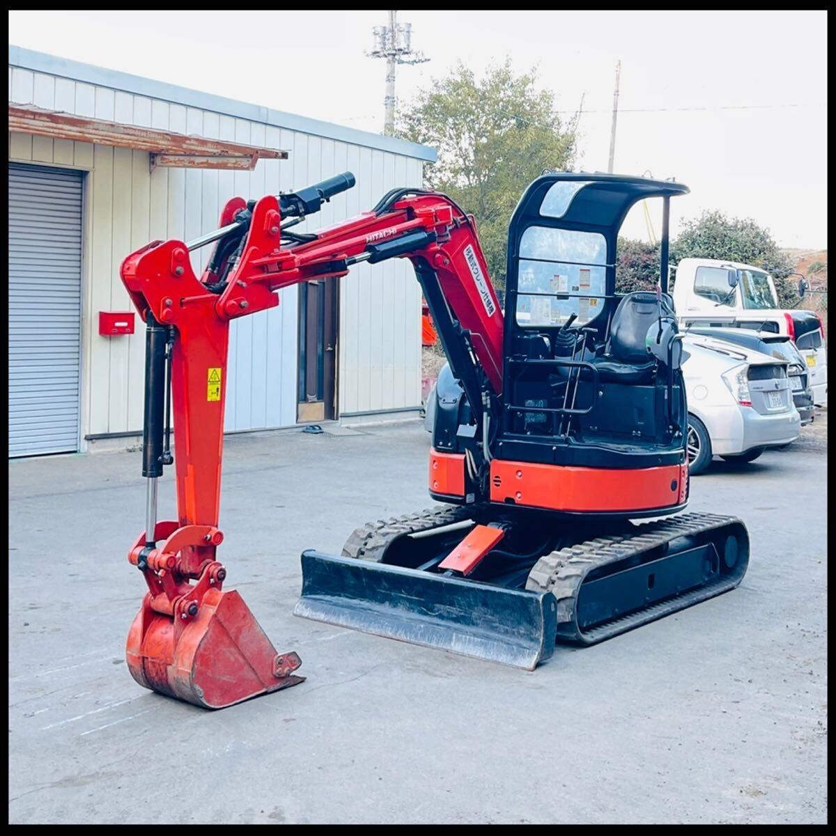 Yahoo!オークション - HITACHI 日立建機 ZX30UR-3 ミニユンボ 油圧ショ...