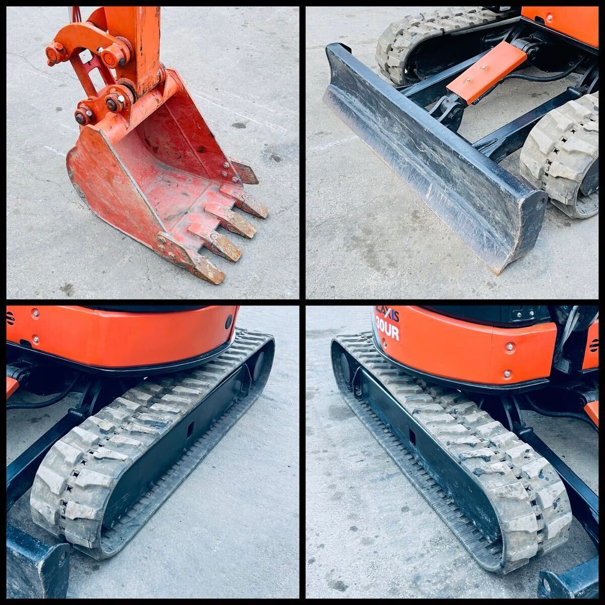 Yahoo!オークション - HITACHI 日立建機 ZX30UR-3 ミニユンボ 油圧ショ...